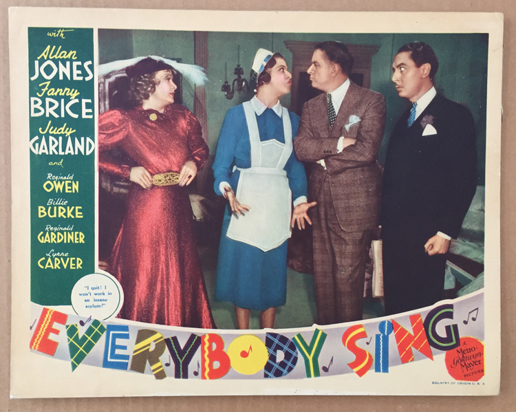 Judy Garland 1938 Everybody Sing